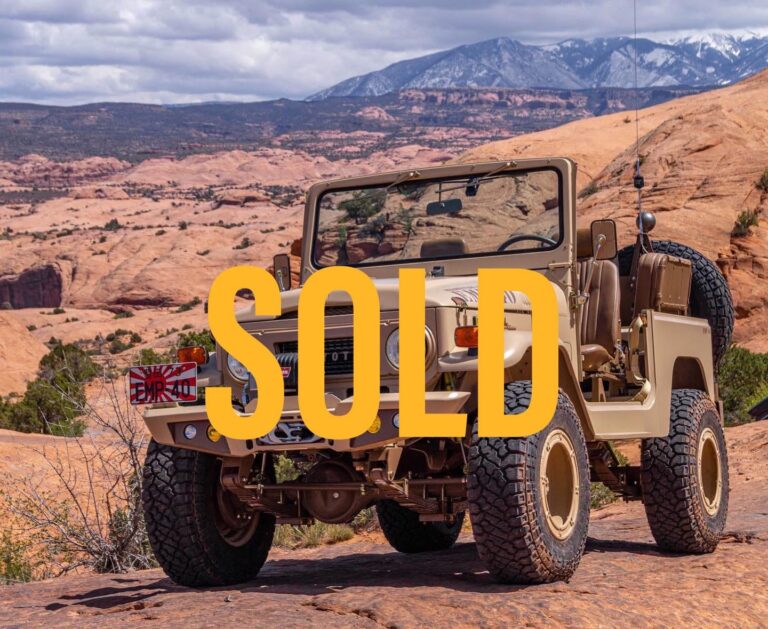 The EMP40 An EMP Hardened Military Themed FJ40 Land Cruiser SEMA Build ...