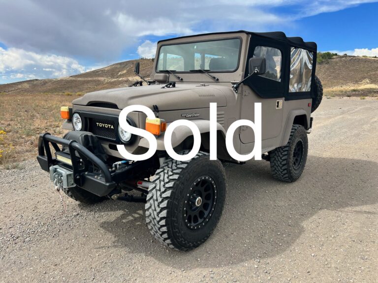 1978 Toyota Land Cruiser FJ40 Resto-mod - Proffitt's Resurrection Land ...